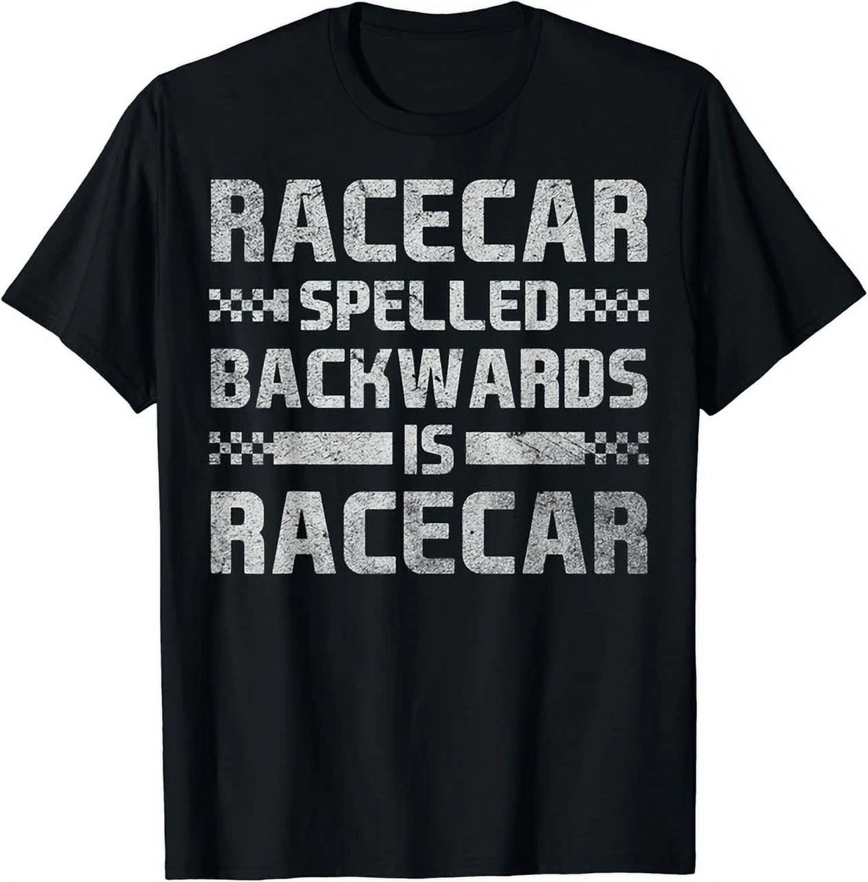 DOVU Race Cars Racecar Spelled Backwards Race Car Racing Apparel T ...