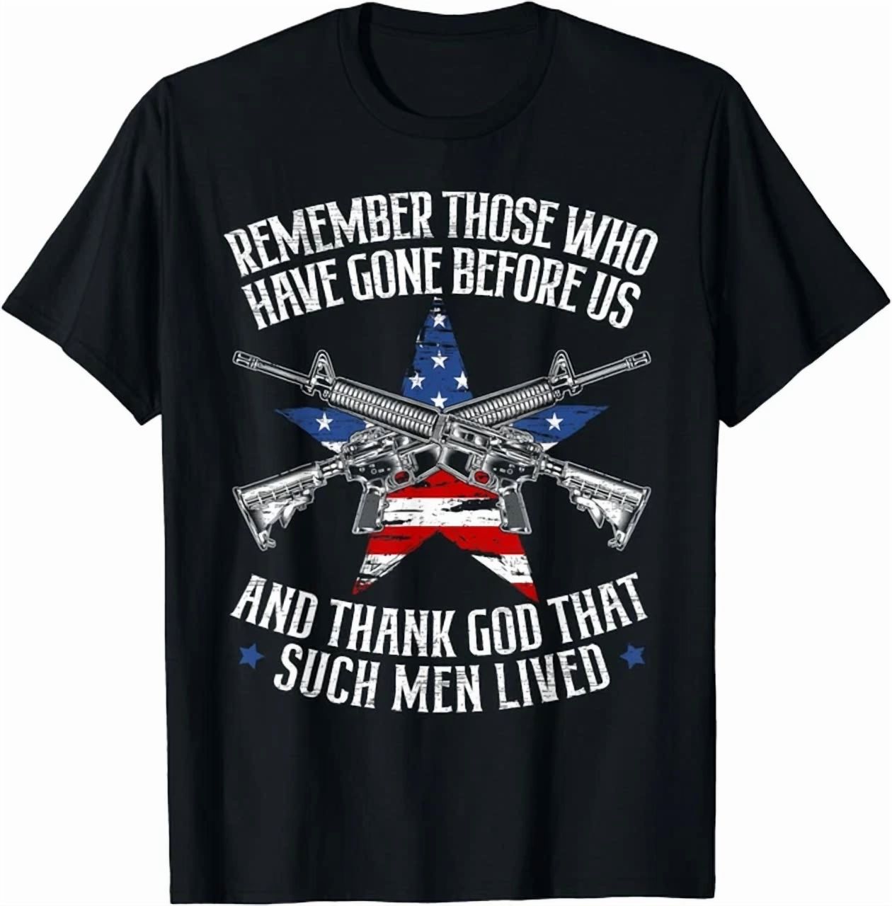 DOVU Remember The Fallen Soldiers Usa Flag American Memorial Day T ...