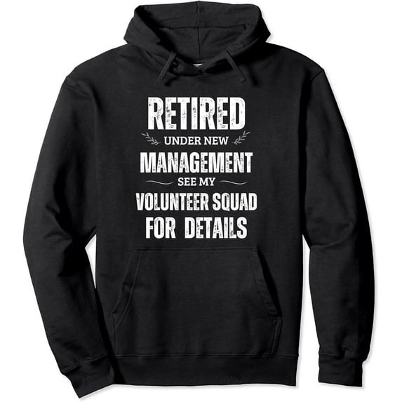 DOVU Retirement Volunteer Work, Cool Father'S Day Volunteer Pullover ...