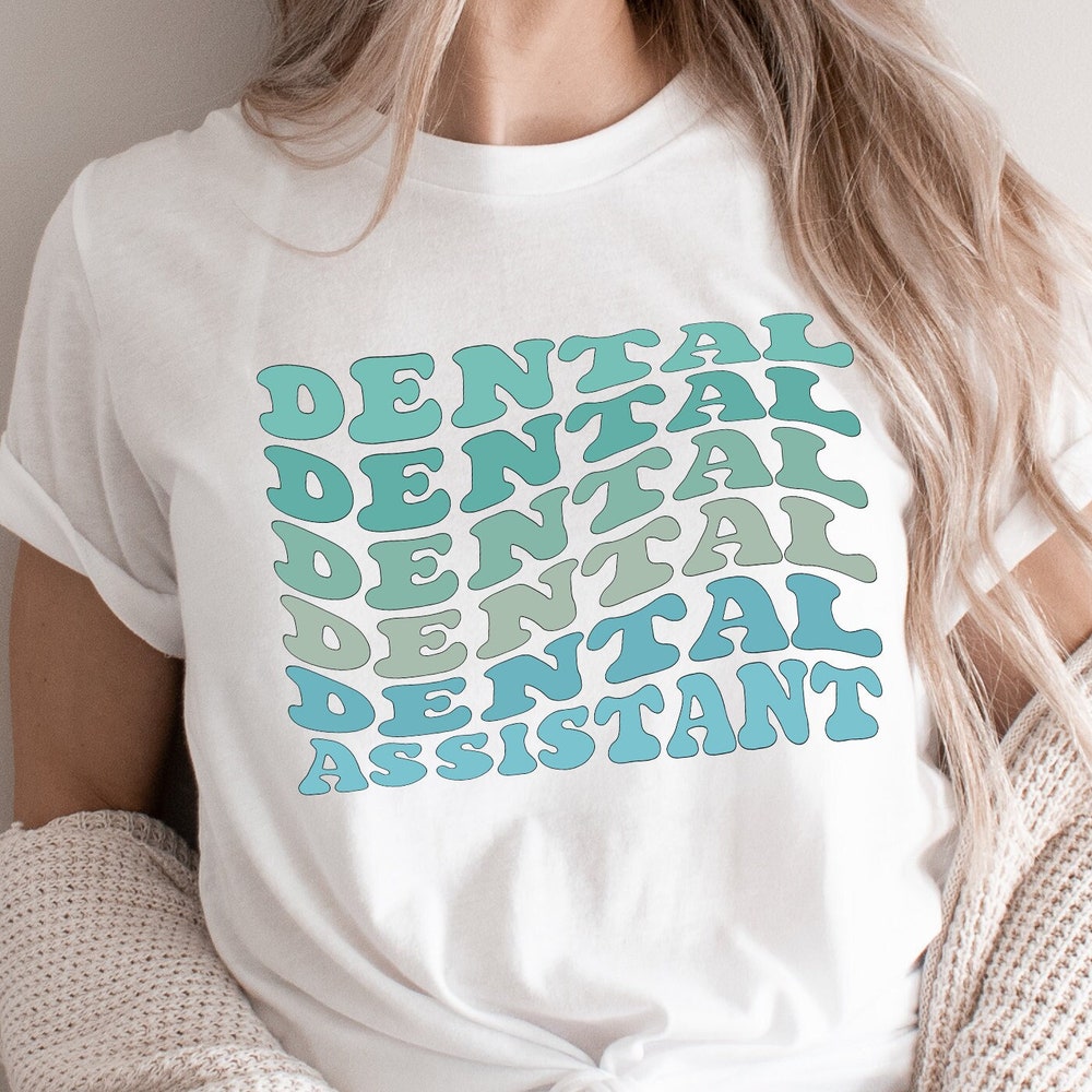 DOVU Retro Dentist Shirt Dental Gift Hygienist Shirt Dental Assistant ...