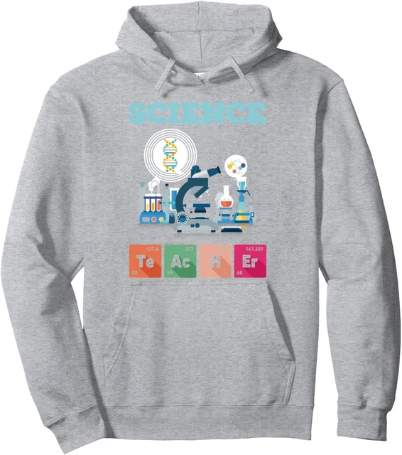DOVU Science Teacher Chemist Physicist Chemistry Fan Unisex Hoodie ...