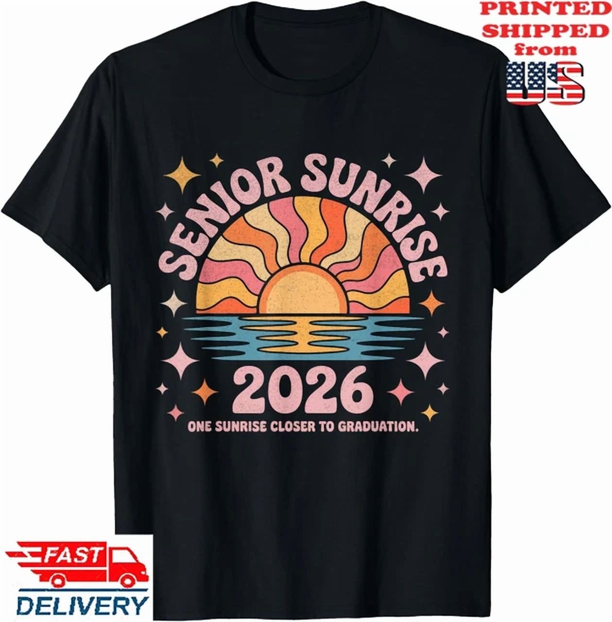 DOVU Senior Sunrise 2026 One Sunrise Closer To Graduation T-Shirt ...