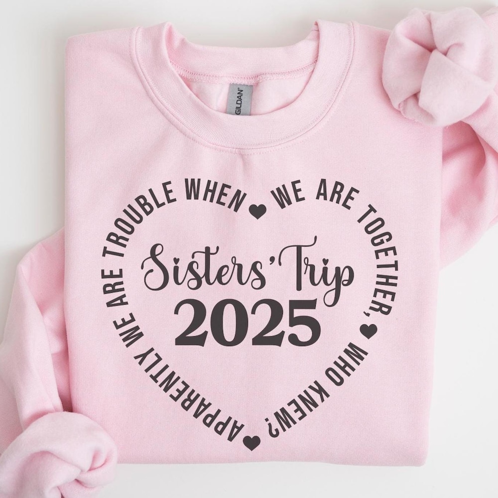 DOVU Sisters Trip 2025 Sweater, Sisters Trip 2025 Sweater, Vacation ...