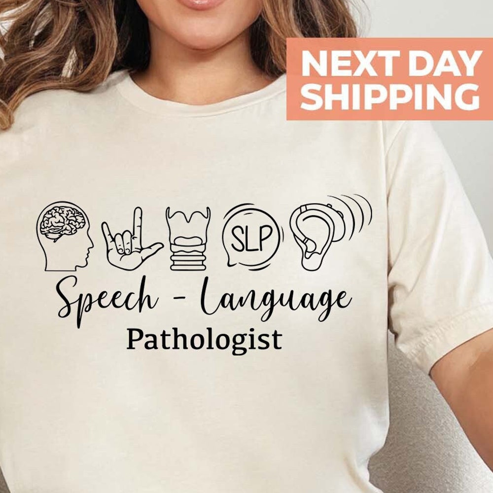 DOVU Speech Language Pathologist Shirt, Speech Therapist Shirt, Speech ...