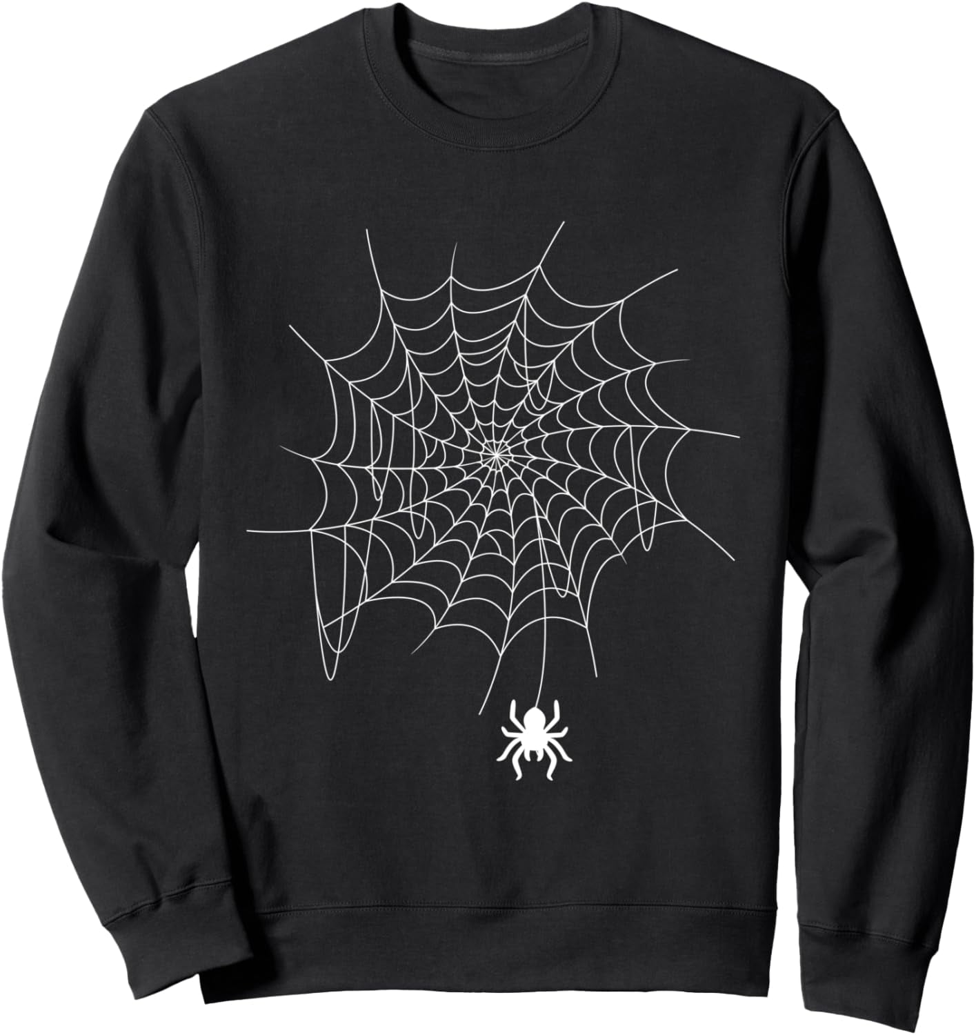 DOVU Spider Web Lazy Diy Hal.Low.Een Spooky Insect Sweatshirt Trendy ...