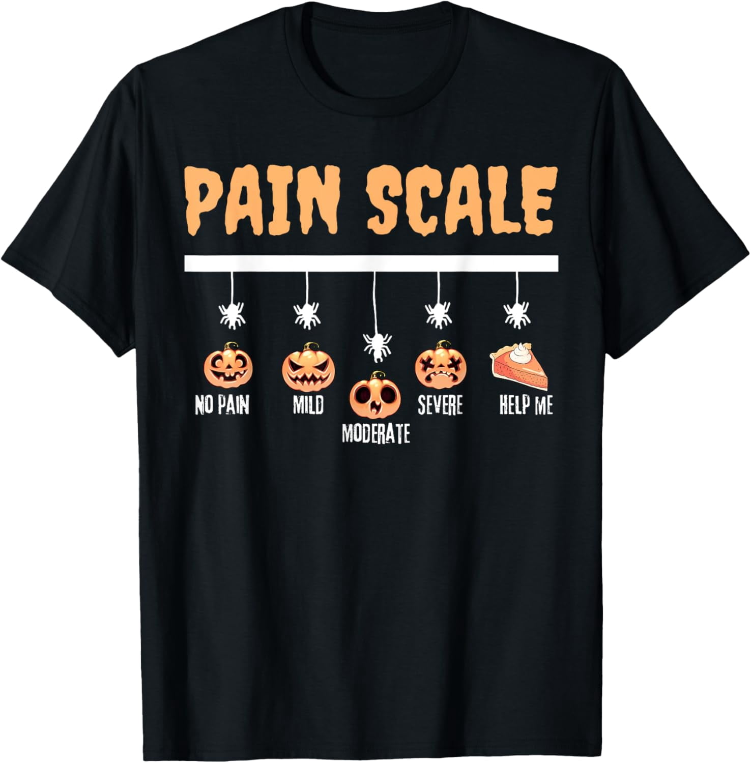 DOVU Spooky Pumpkin Pain Scale Trauma Nurse Triage Hal.Low.Een Fall T ...