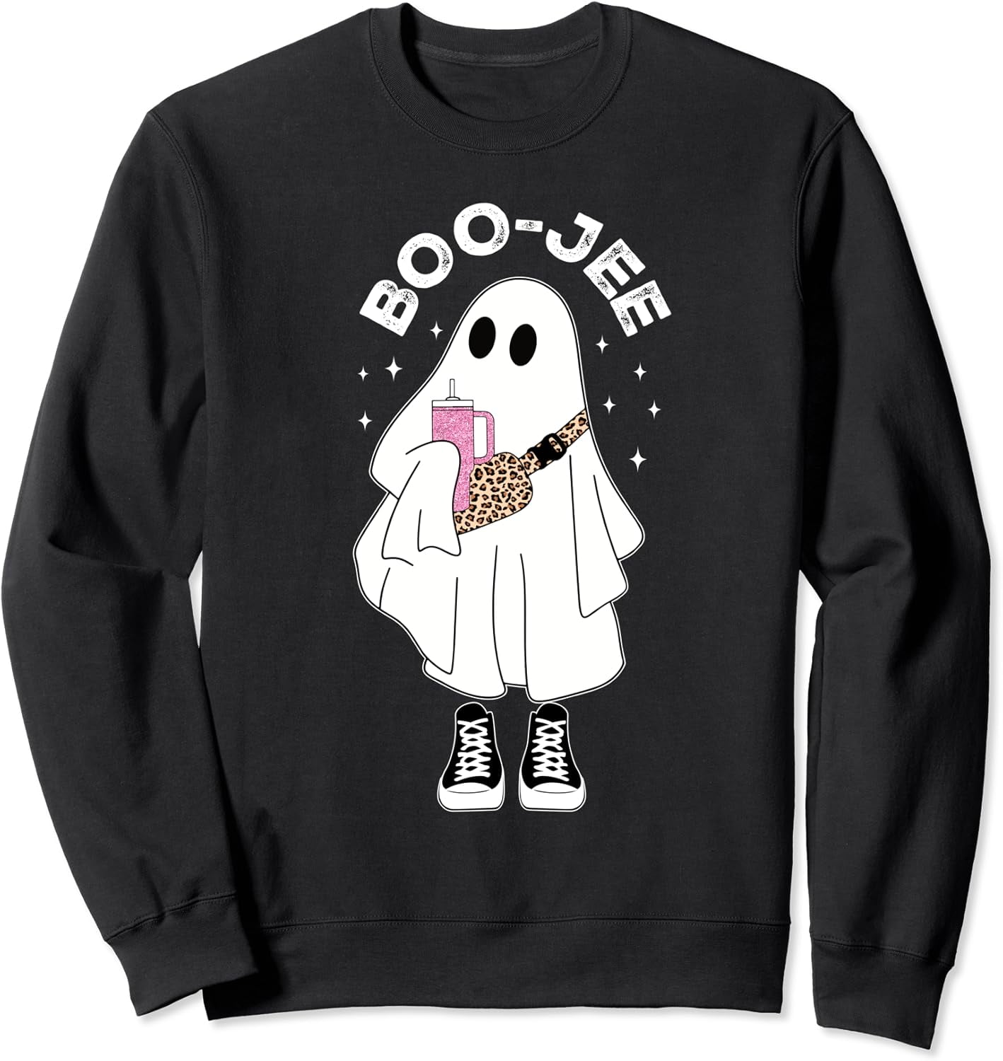 DOVU Spooky Season Cute Ghost Hal.Low.Een Boujee Boo-Jee Sweatshirt Trendy Sweatshirt, Birthday ...