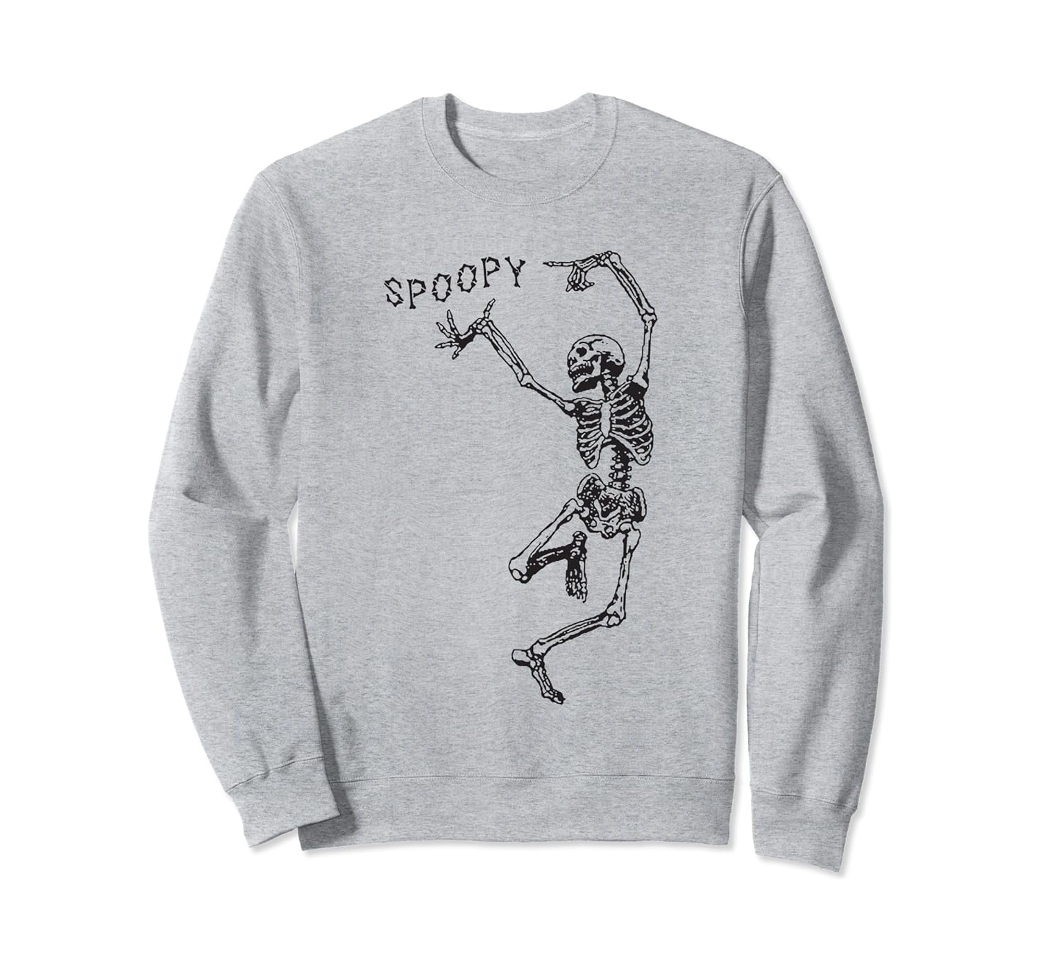 DOVU Spoopy Skeleton Sweatshirt Funny Hal.Low.Een Sweatshirt Trendy ...