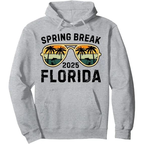 DOVU Spring Break Florida Happy Vacation Retro 2025 Family Unisex ...