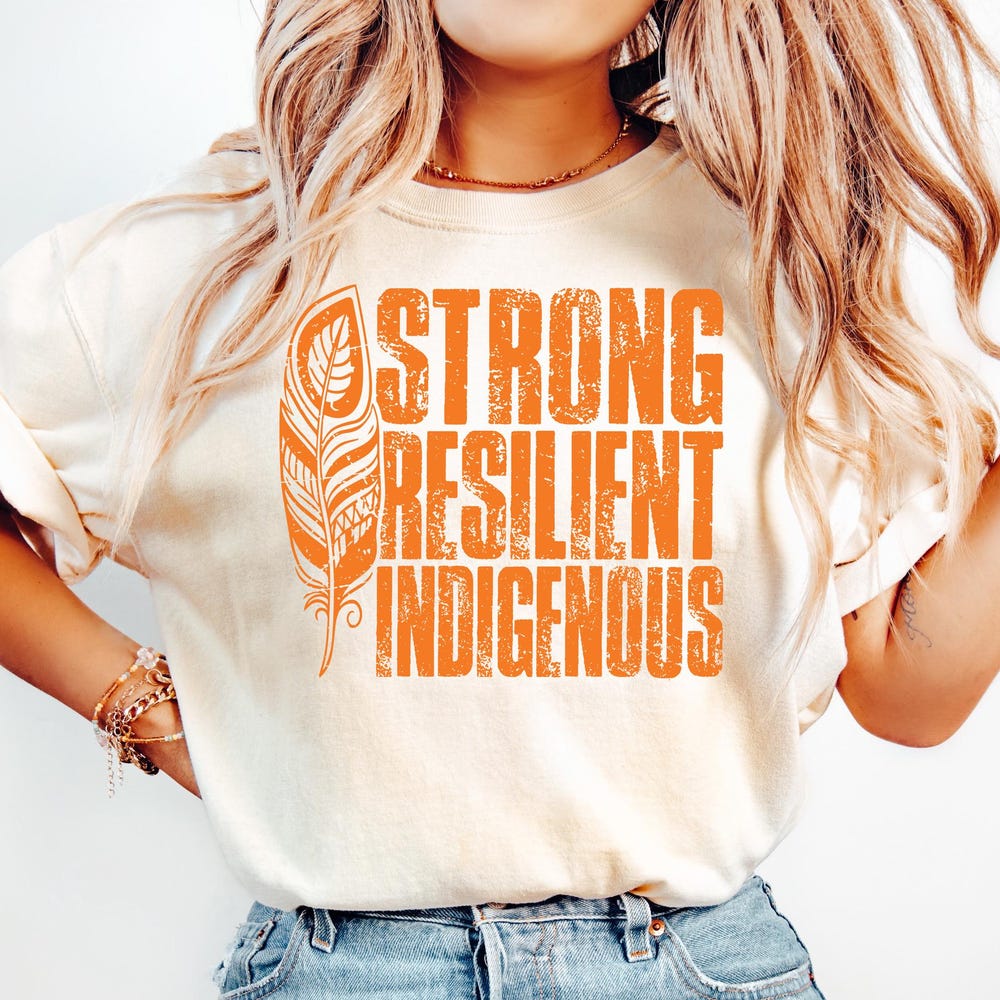 DOVU Strong Resilient Indigenous Shirt, Indigenous Peoples Day Shirt ...