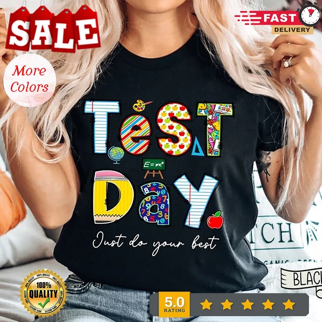 DOVU Teacher Shirt Test Day, Test Day 2025 Shirt, Do Your Best Testing ...