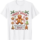 DOVU The Cookie Baker Gingerbread Bakery Chris.Tmas T-Shirt Unisex S-5XL Hot Trending Shirt ...