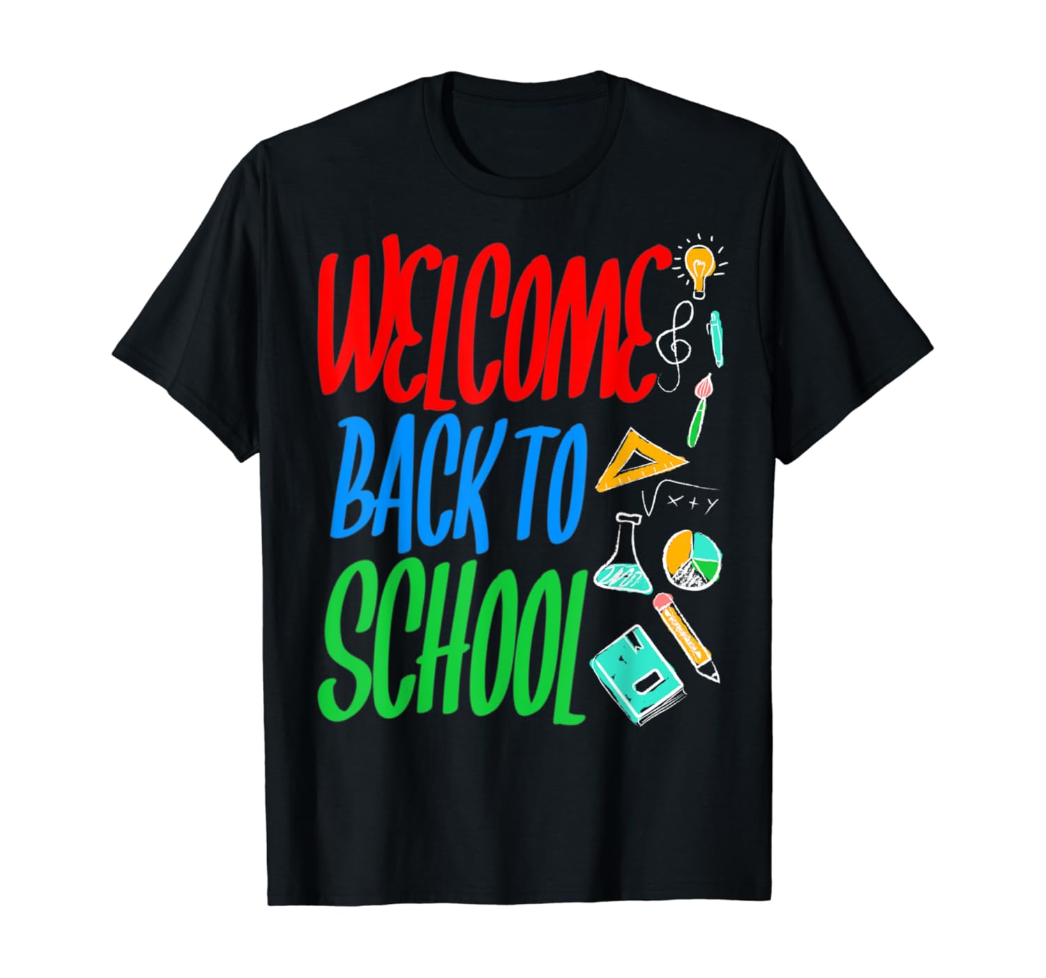 DOVU Welcome Back To School Teacher Gift First 1St Day Of T-Shirt ...