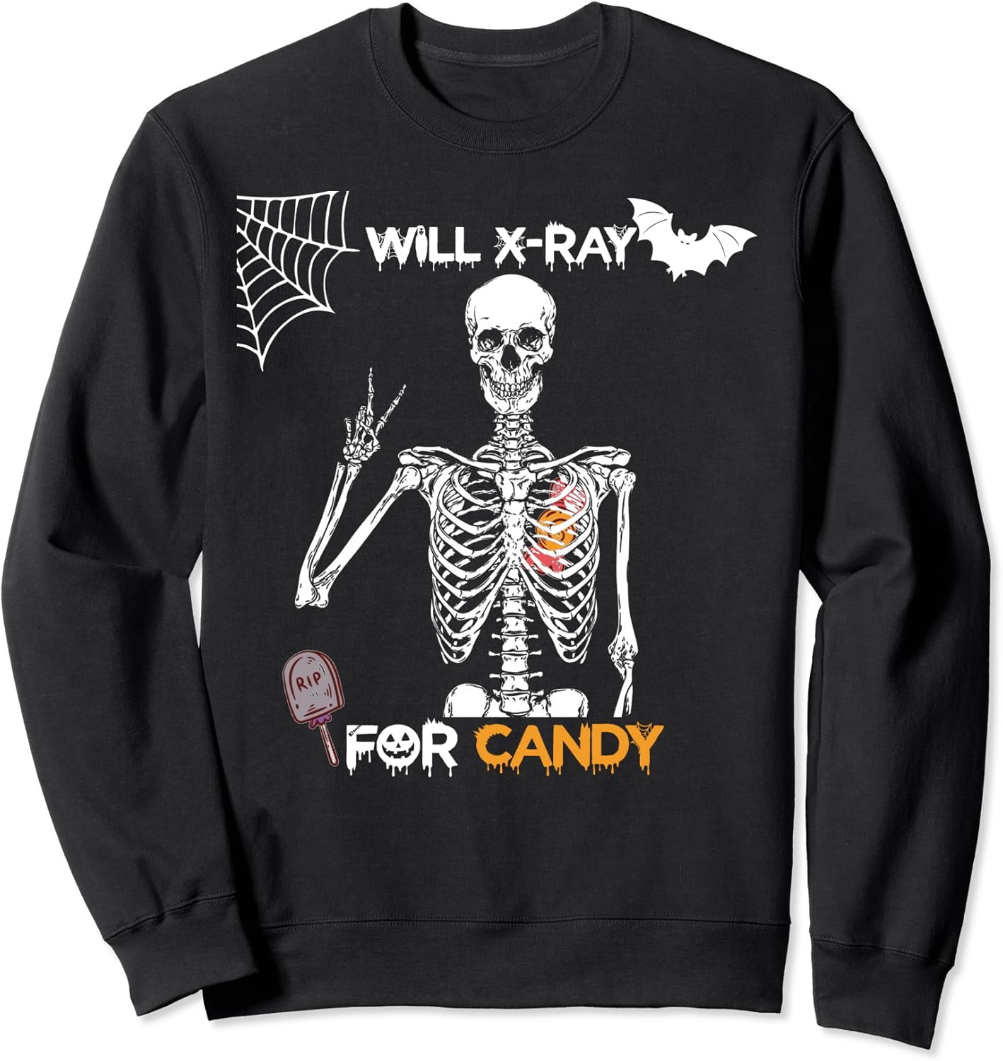 DOVU Will X-Ray For Candy Cute Hal.Low.Een Skeleton Candy Radiology ...
