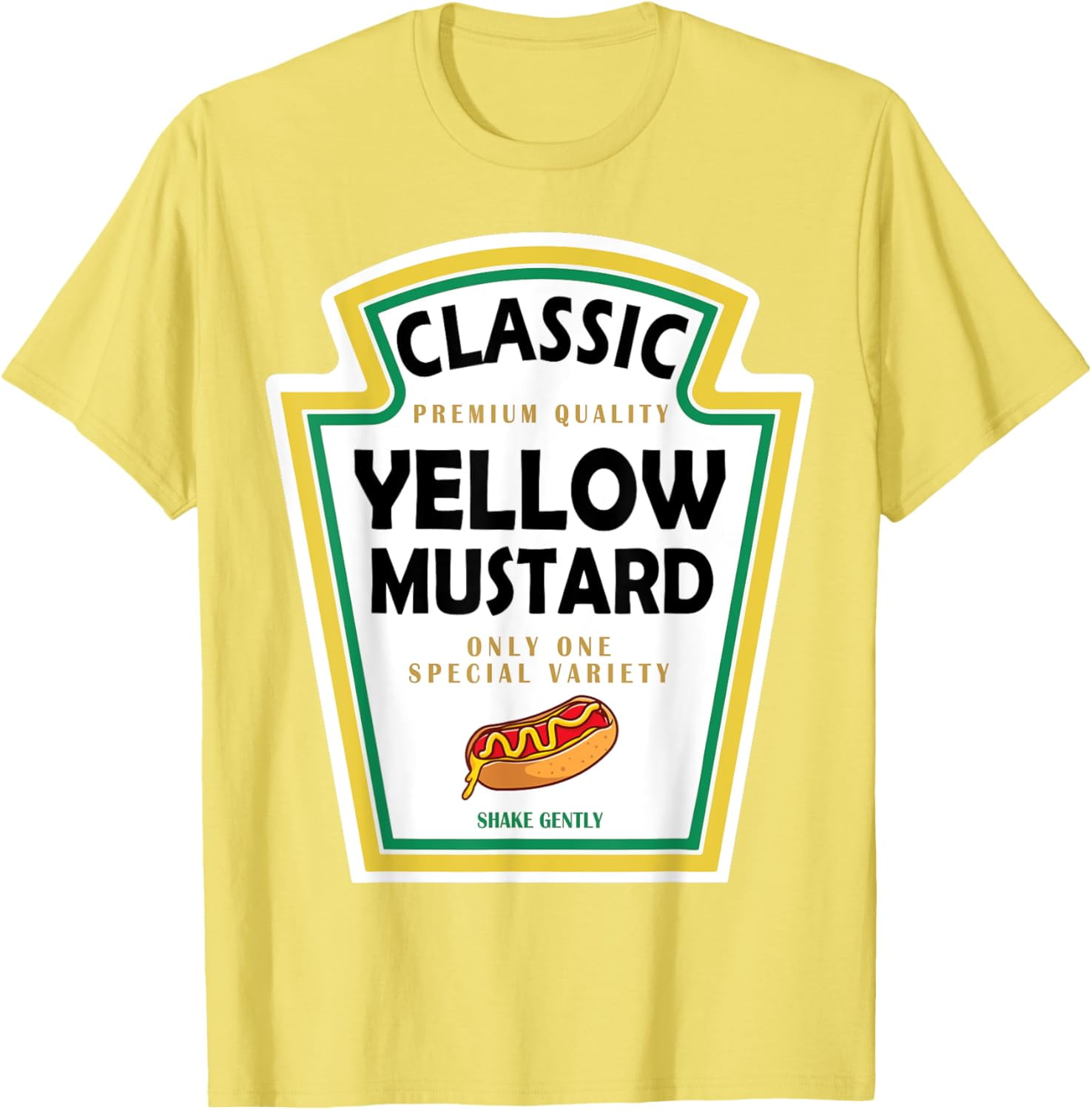 DOVU Yellow Mustard Hal.Low.Een Matching Group Mustard T-Shirt Unisex S ...