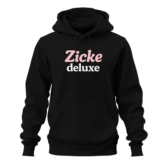 DOVU Zicke Deluxe Cheeky Saying Women Gift Pink Pastel Hoodie Outdoor ...