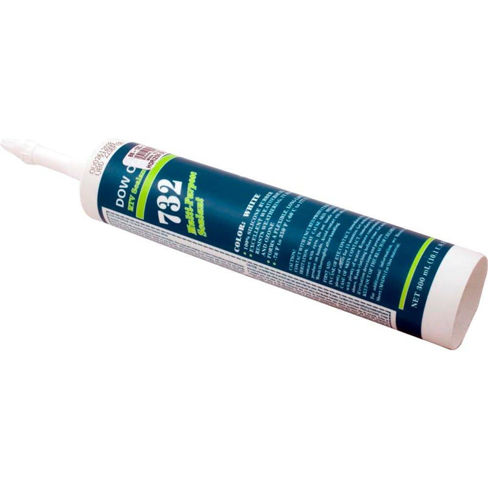 Silicone, DOW 732, 10.1oz Cartridge, White - Walmart.com