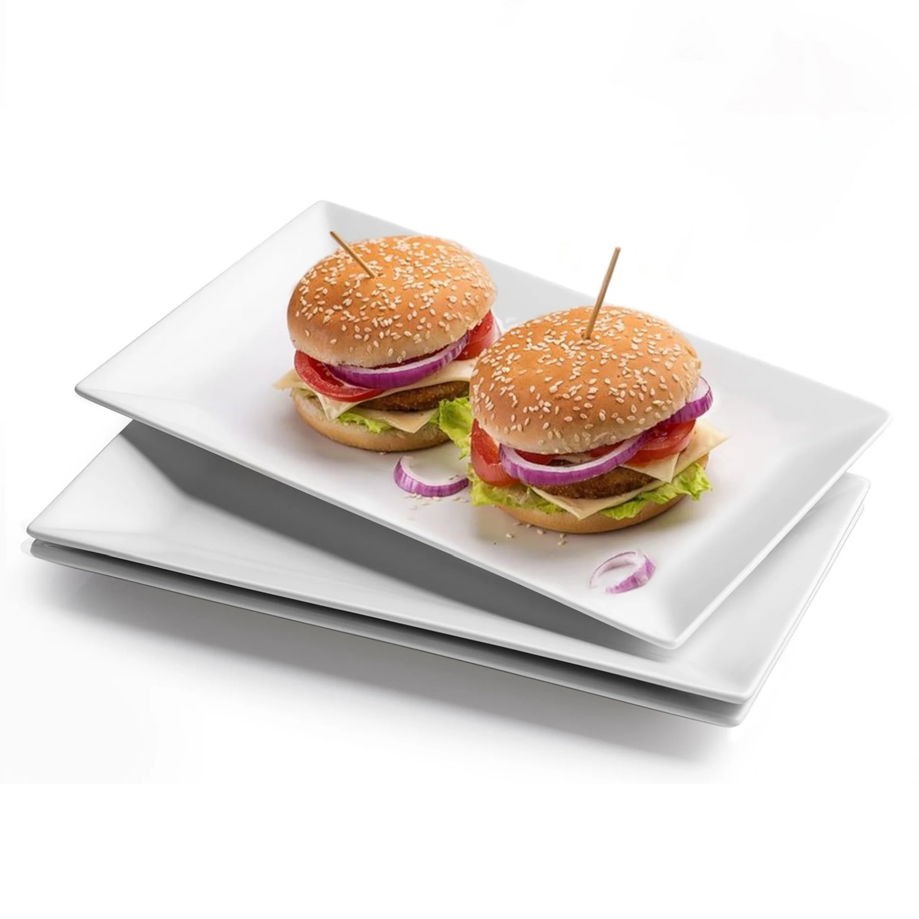 "DOWAN 14"" Dinner Big Oven Safe Serving Platters and Scrub Sponge ...