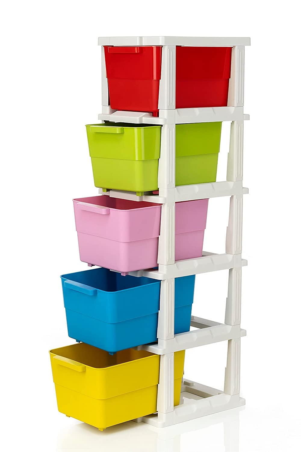 DOWAN 5 XL Plastic Modular Drawer System for Home Office Hospital ...