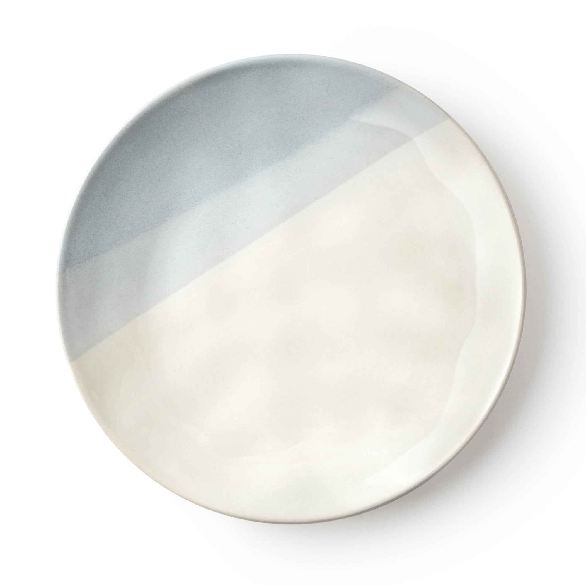 DOWAN Alfresco Collection Ceramic Salad Plate,1 Piece 8-inch Blue Dish ...