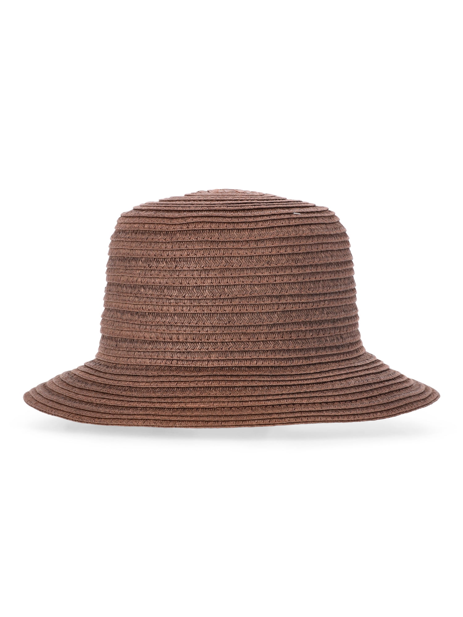 Time and Tru Women's Bucket Hat, Dark Brown - Walmart.com
