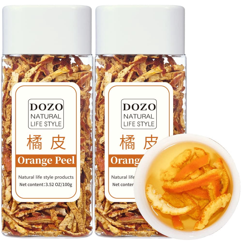 DOZO Dried Orange Peel TMA2 Dried Tangerine Peel Strip 7.05oz/200g ...