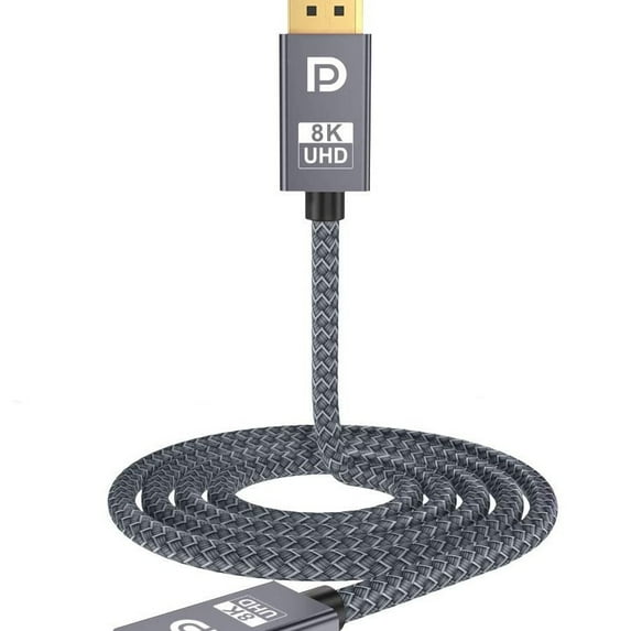 DP 1.4 Cable 8K@60Hz/4K@144Hz, 240Hz 165Hz Gaming Monitor DisplayPort ...