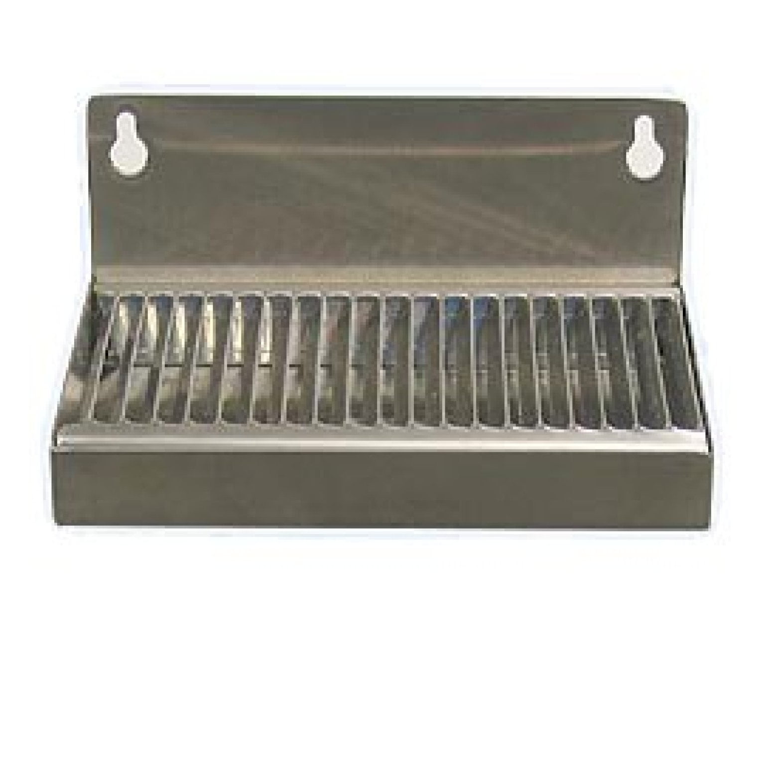 DP-117ND Beer Drip Tray 6" Stainless Steel Wall Mount No Drain - Bar ...