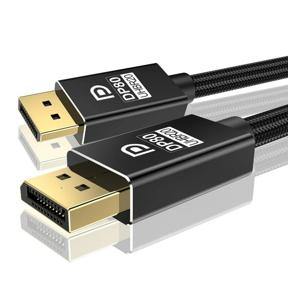 DP 2.1 Cable, 8K 60Hz/4K 240Hz UHBR10 High-Speed DisplayPort Gaming ...