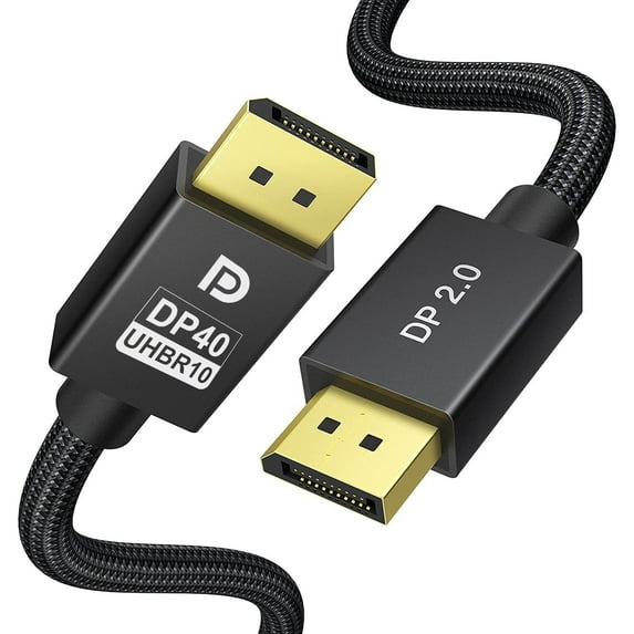 DP 2.1 DisplayPort Cable 16K@60Hz 8K@120Hz 4K@240Hz 80Gbps Gaming ...
