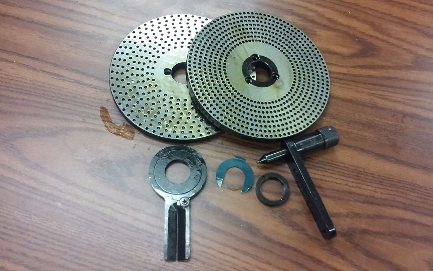 DP-2 Index Plates Set, Dividing Plates for 8" to 16" h/v Rotary Table ...
