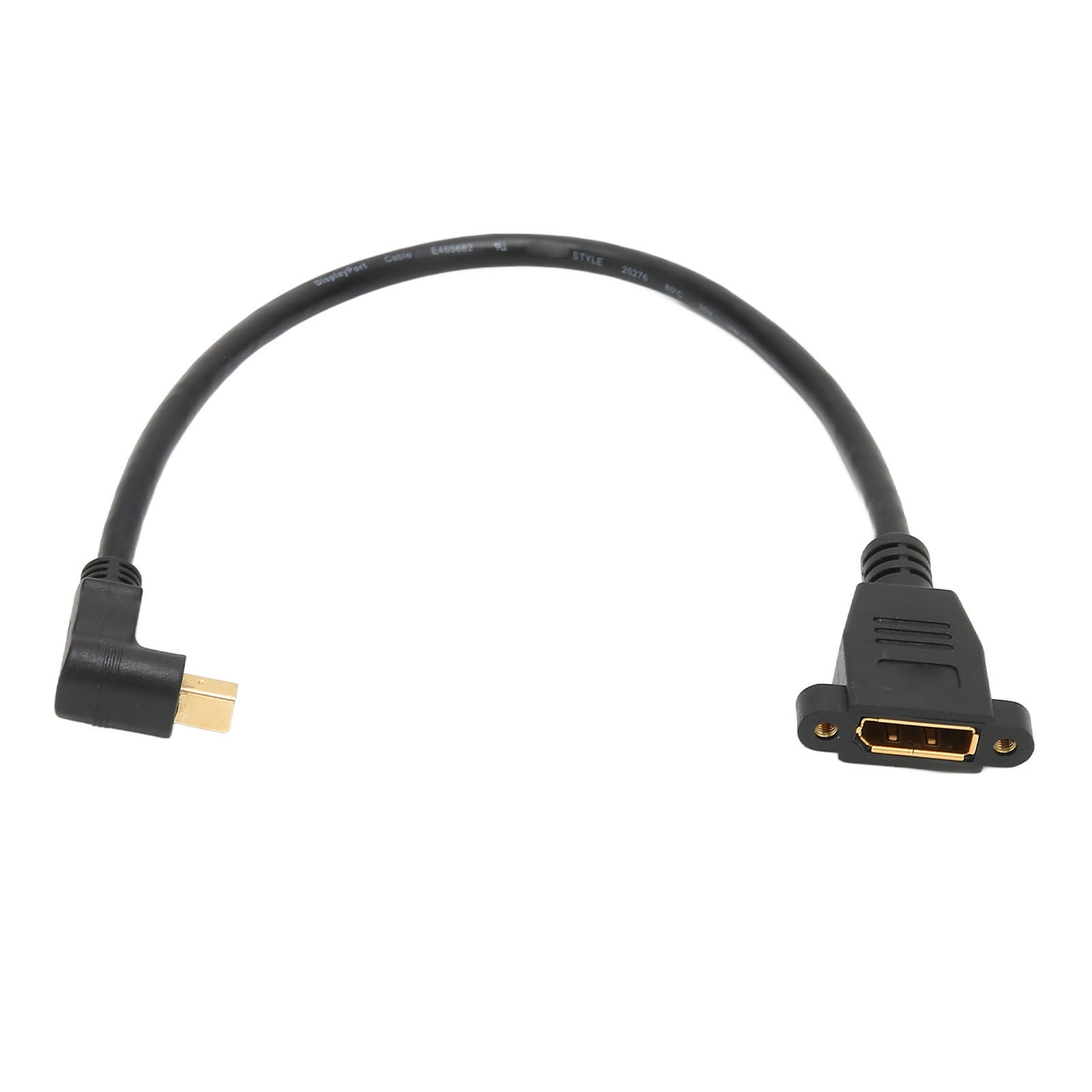 Dp Female To Mini Dp Male Cable Double Hole Lockable Type Displayport ...