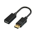 DP to HDMI Adapter Cable for Notebook and Projector Use with Gold ...