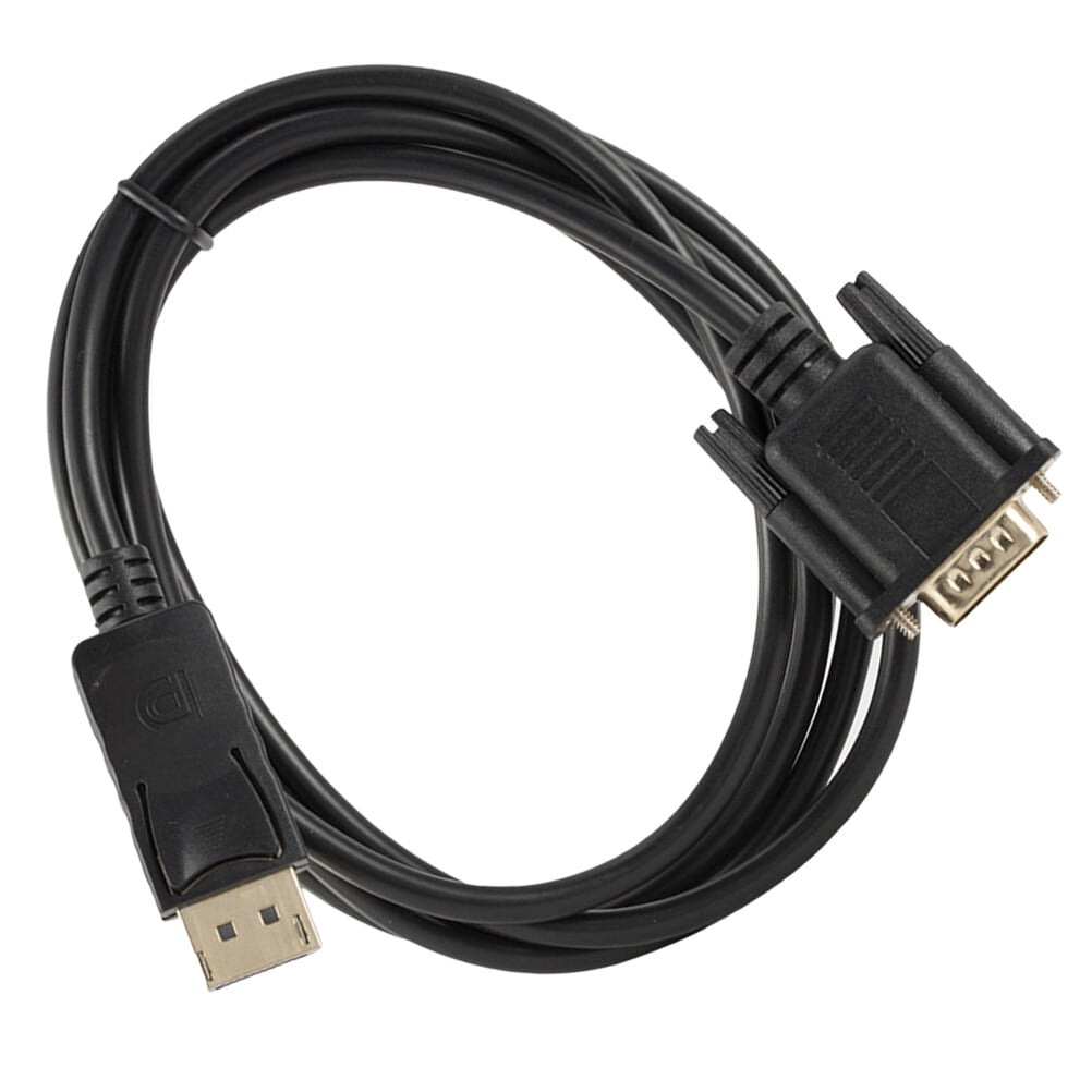 DP to VGA Wire 1.8 Cord for Desktop Computer Monitor Projector ...