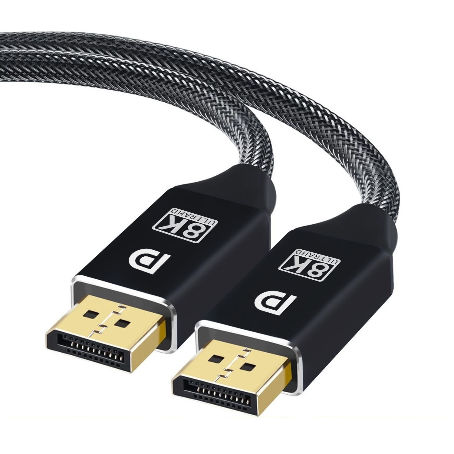 DP1.4 Cable,AUBEAMTO 8K DisplayPort Cable 16.4FT (8K@60Hz, 4K@144Hz ...