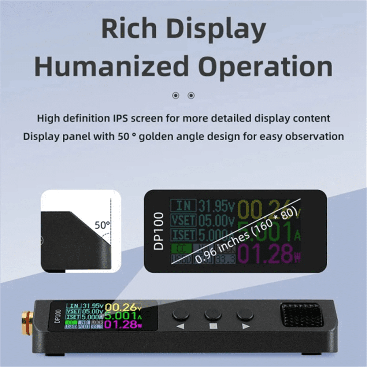 DP100 DC Power Supply Adjustable Digital DC Power Supply MINI Portable ...