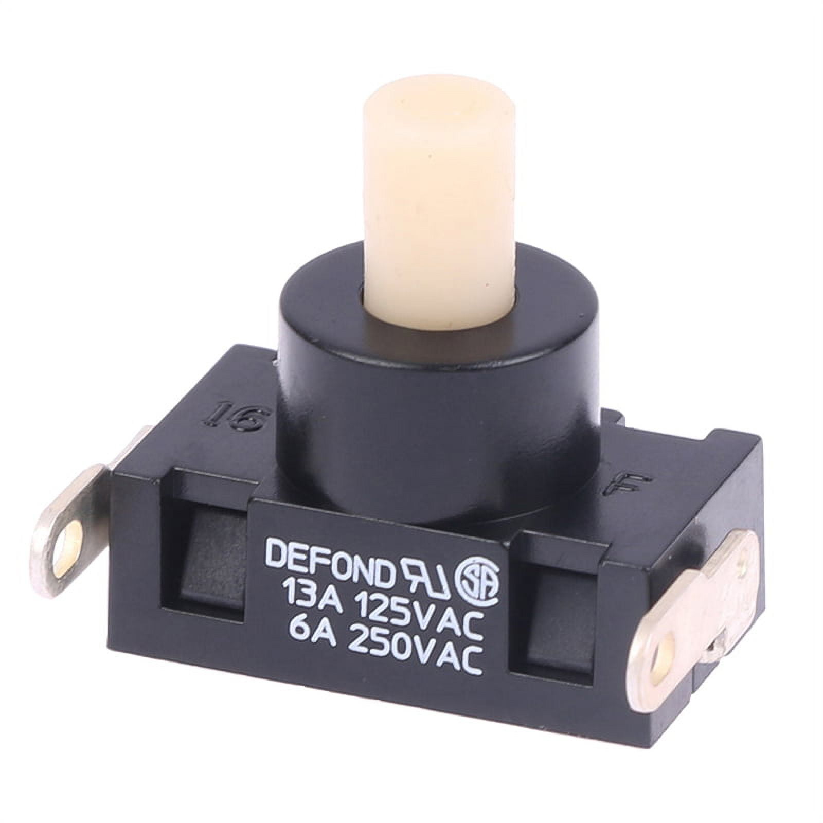 DPC-1114 Self-Locking Power Button Switch For High Power Vacuum Cleaner ...