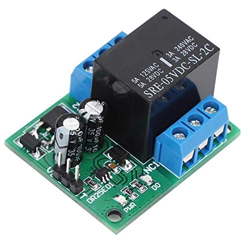 DPDT Bistable Relay Module DC 6-24V Self Locking Board with Indicator ...