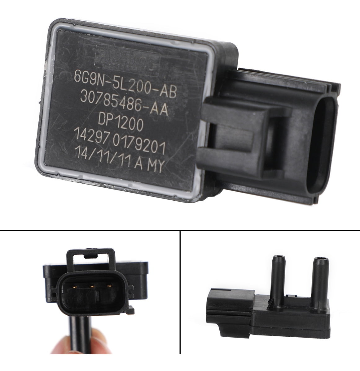 DPF Exhaust Pressure Sensor for Ford Fiesta Transit - Walmart.com