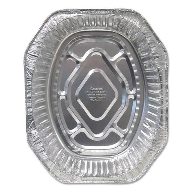 DPK Oval Aluminum Roaster Pans - Extra Large - Case of 100 - Walmart.com