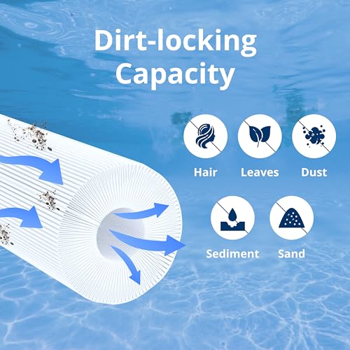 DPM Clean & Clear Plus Cartridge Replacement Set for Pentair 320 Filter ...