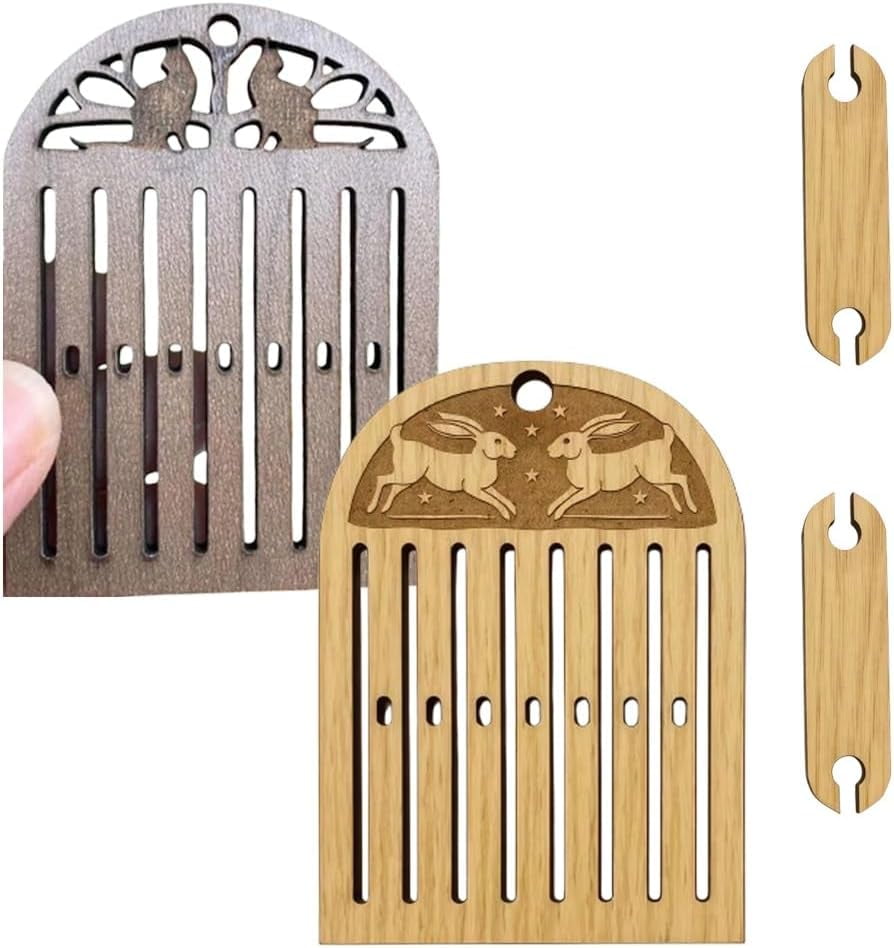 DPOAL Rigid Heddle Backstrap Loom Kit for Bandweaving, Wooden Weaving ...