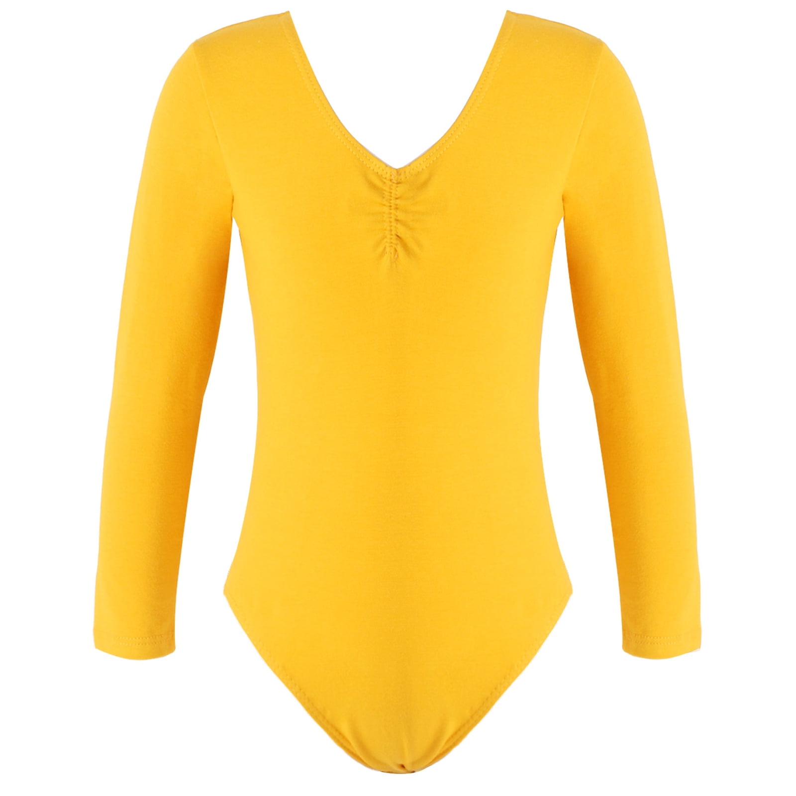 DPOIS Kids Girl Solid Color Ballerina Outfit Gymnastic Ballet Dance ...