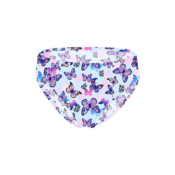 DPOIS Kids Girls Printed Swimsuit Bottoms Separates Swimwear Briefs ...