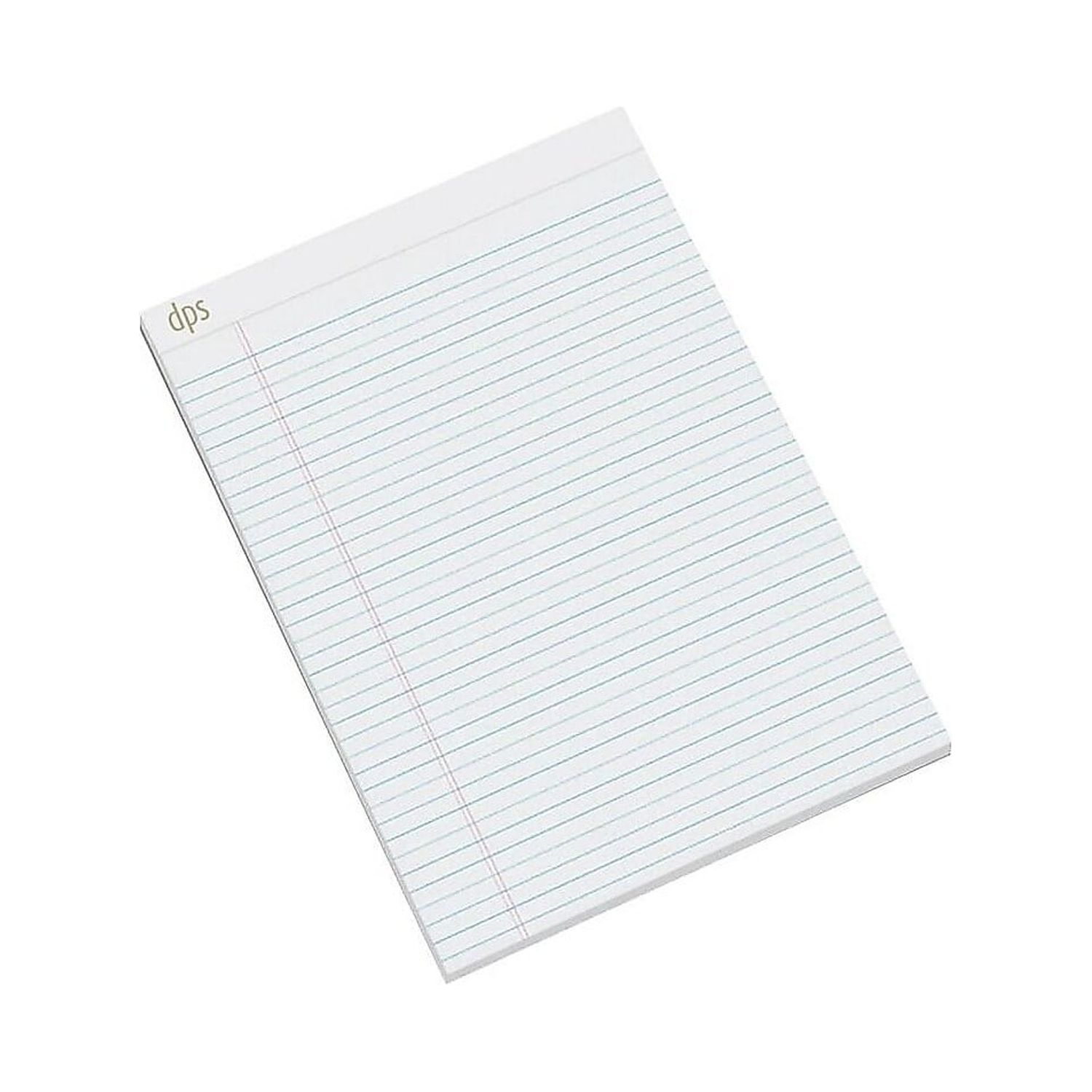 DPS by Staples Notepads Letter Sized (8.5" x 11.75") White 12/PK 814000 ...