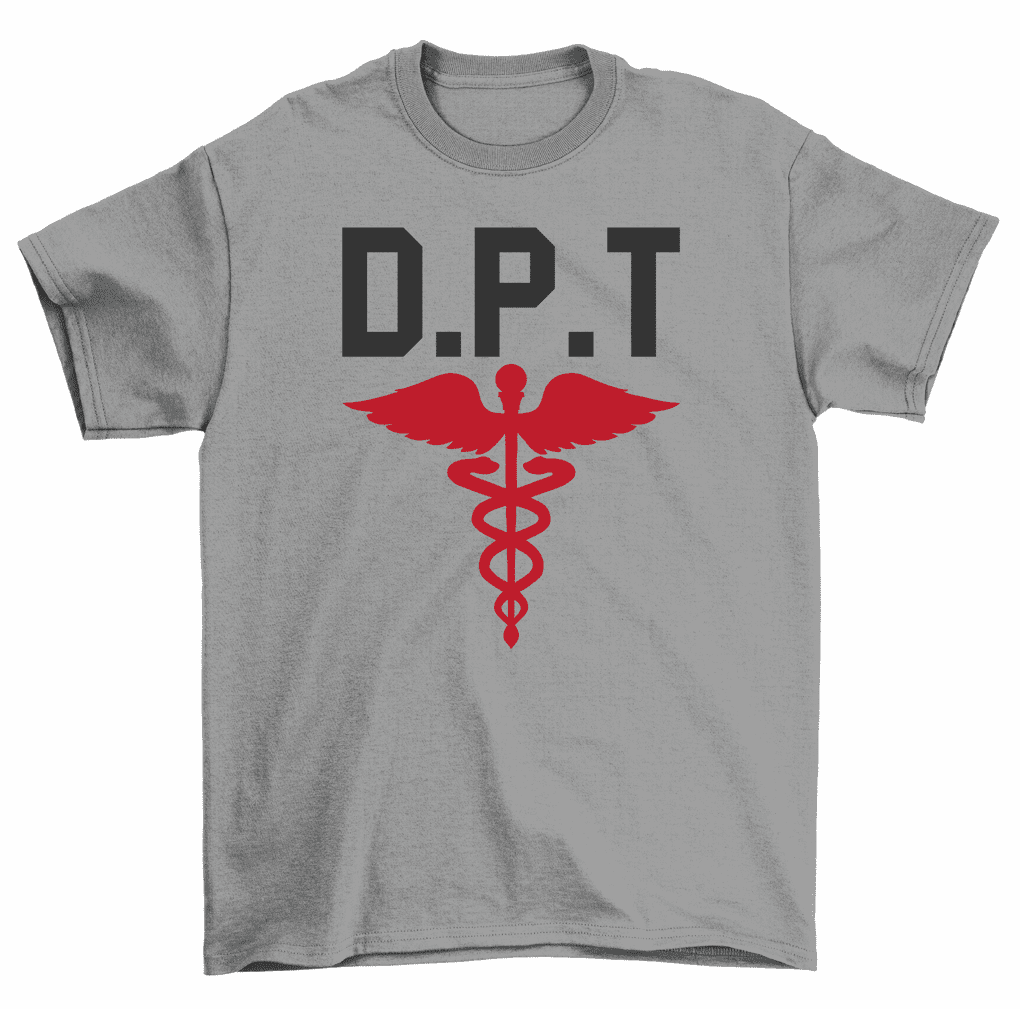 DPT Medical Symbol Doctor Physical Therapy Graphic T-Shirt Men ...
