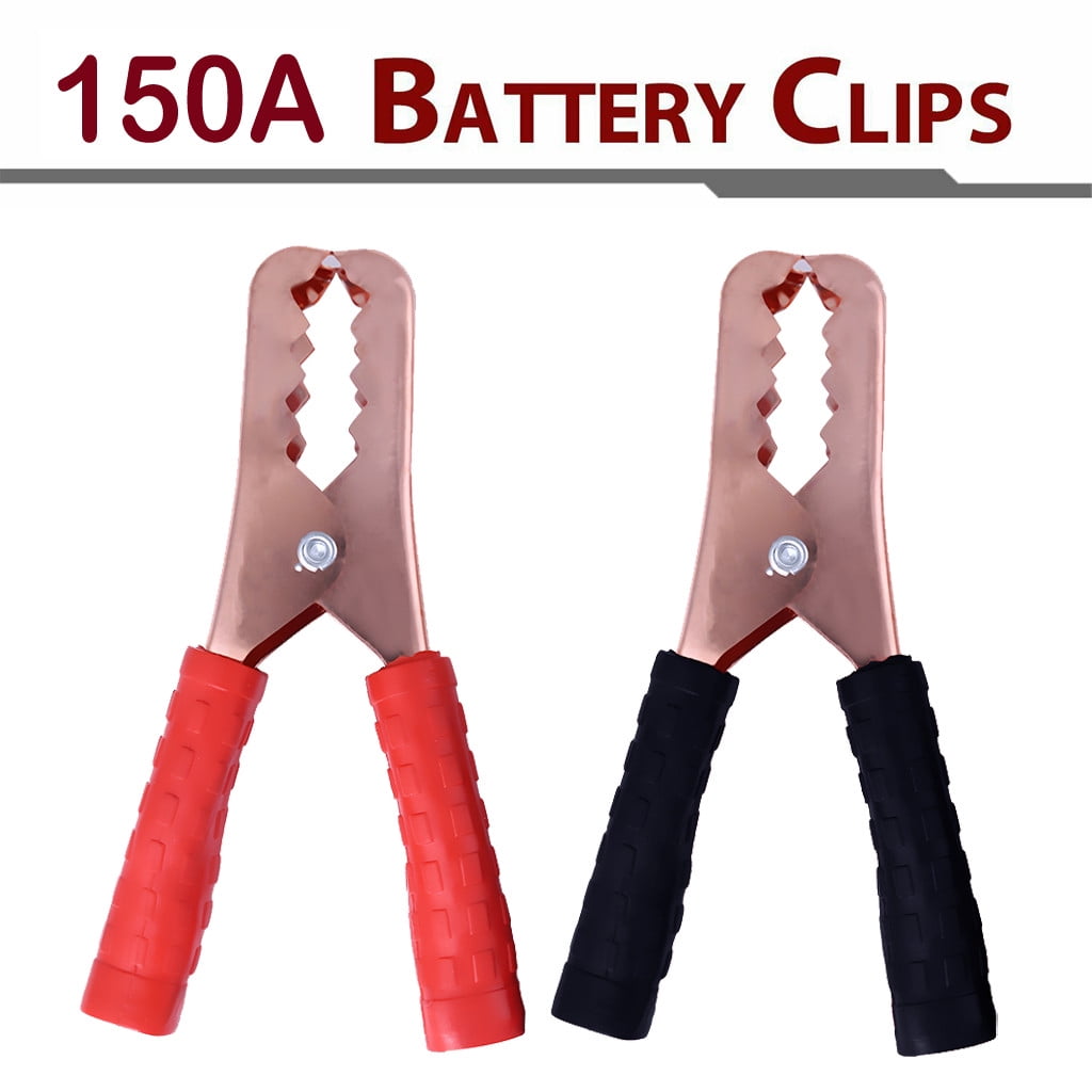 DPTALR Car Interior Decorations 2pcs 150A Battery Clips Booster Test ...