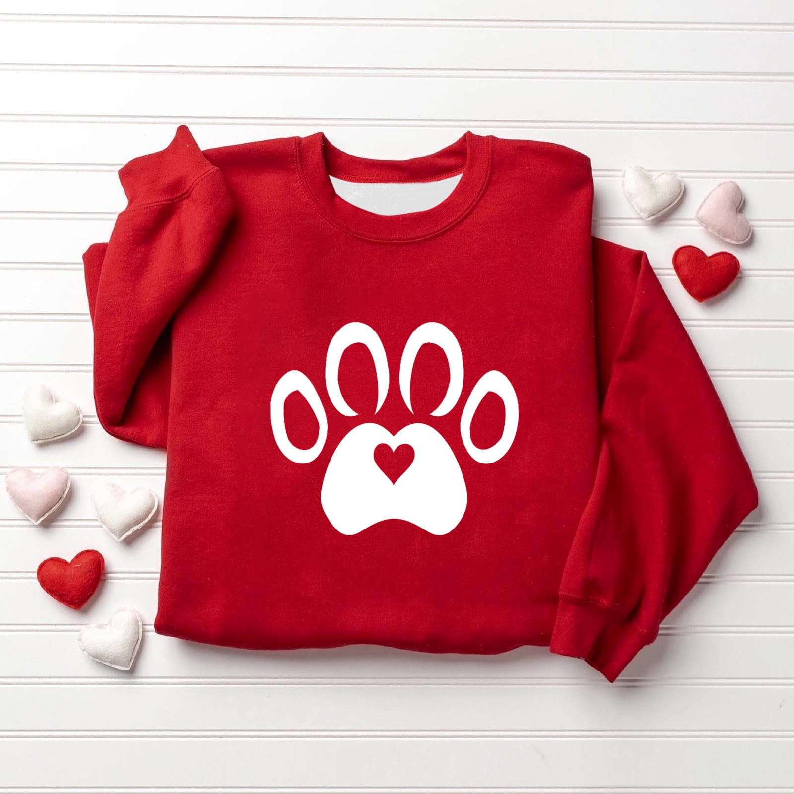 DPTALR Children's Print Long Sleeve Prints Casual Loose Fleece-lined ...