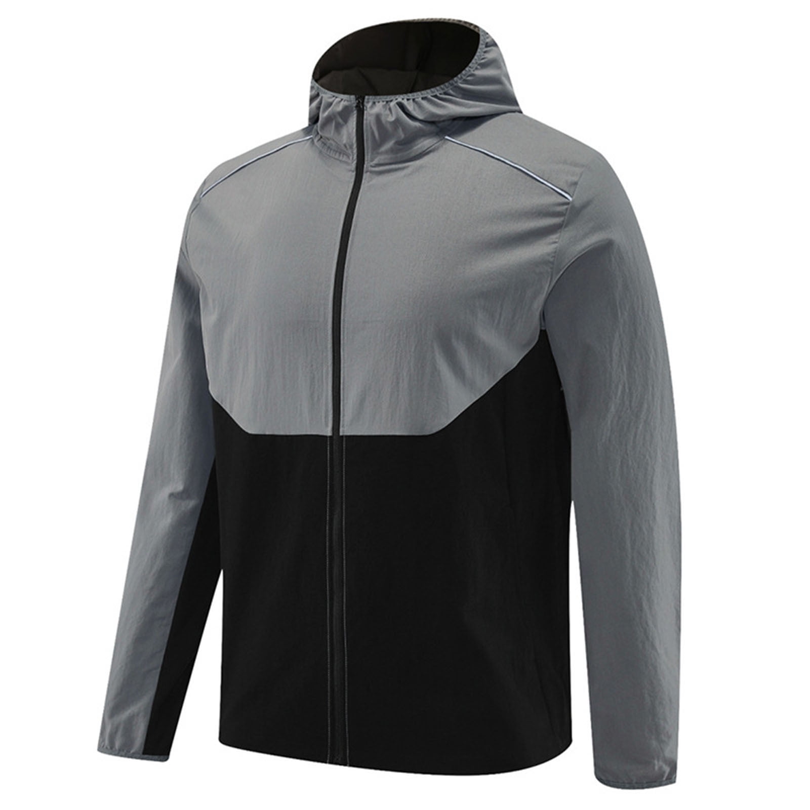 DPTALR George Men's Breathable Windproof Waterproof Hooded Jacket ...