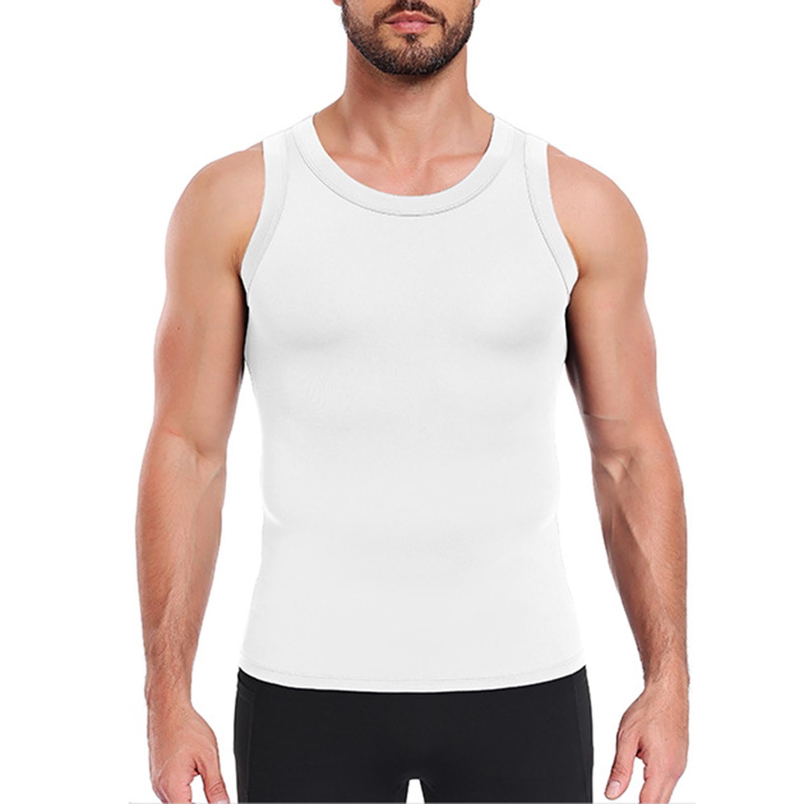 DPTALR Men's Solid Color Bodybuilding Sports Running Training Base ...